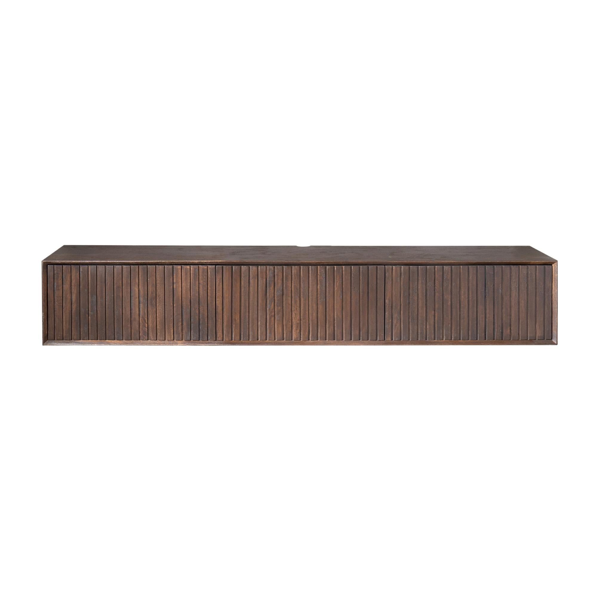 Zwevend tv meubel Madison Brown 160 cm – Industrieelinhuis.nl